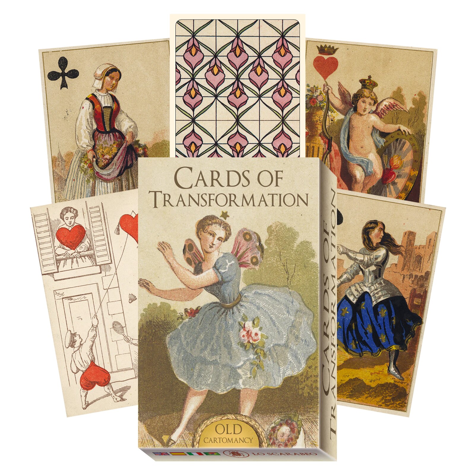 Carti de transformare, Lo Scarabeo, 40 de carti, 7x11 cm, Multicolor ...