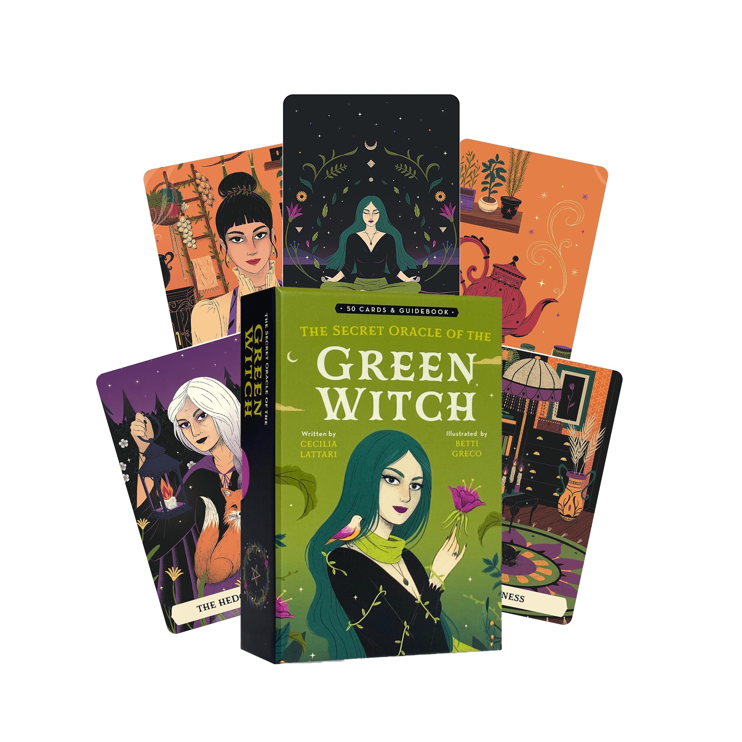 The Secret Oracle of the Green Witch cards - Cecilia Lattari - eMAG.ro