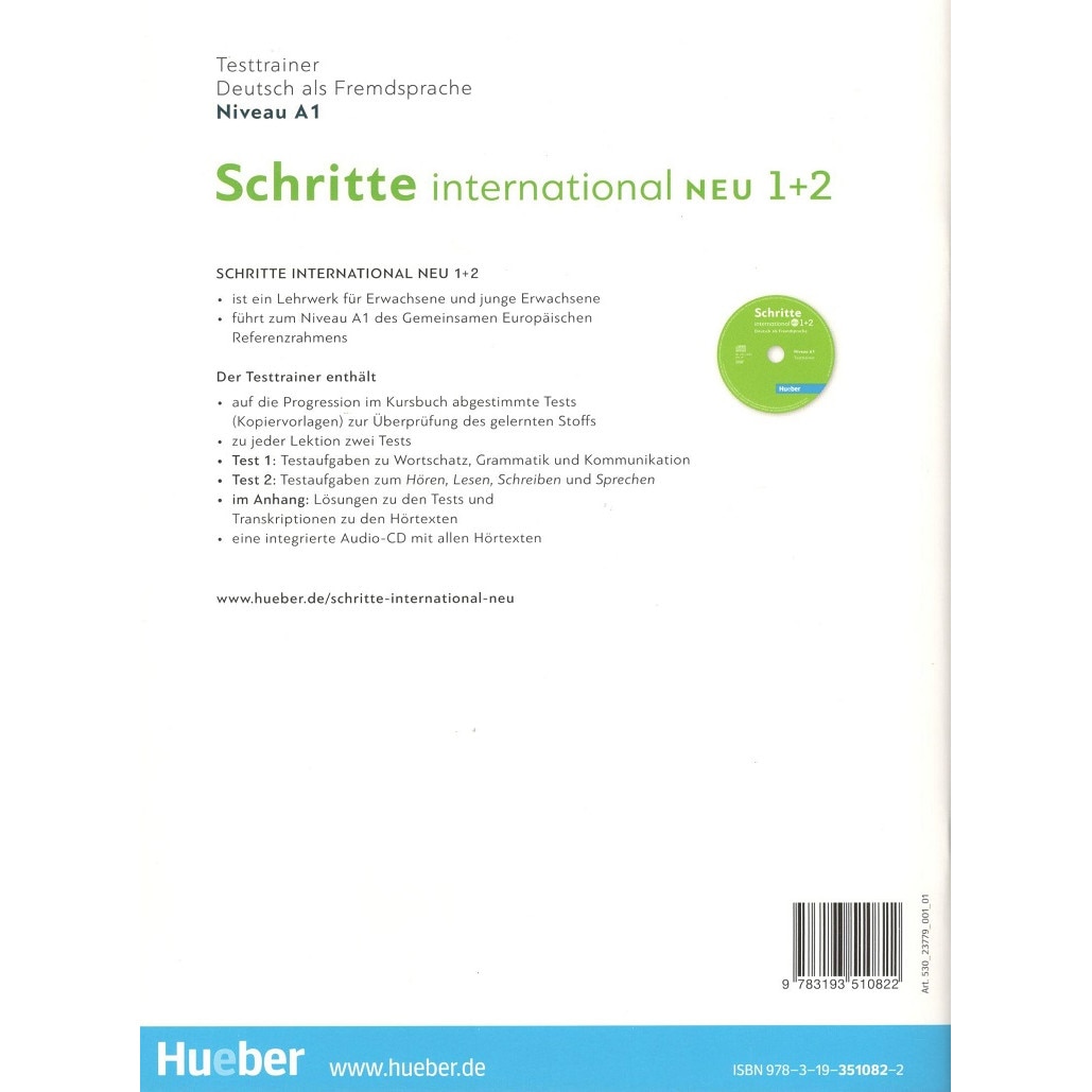 Schritte international Neu 1+2 Testtrainer mit Audio-CD ; Dagmar ...