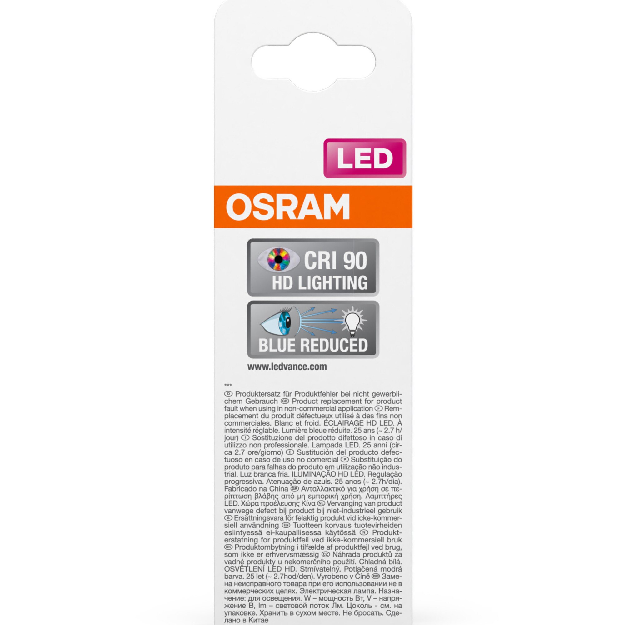 Bec LED tubular Osram Superstar Plus Stick E27, 11W (75W), dimabil ...