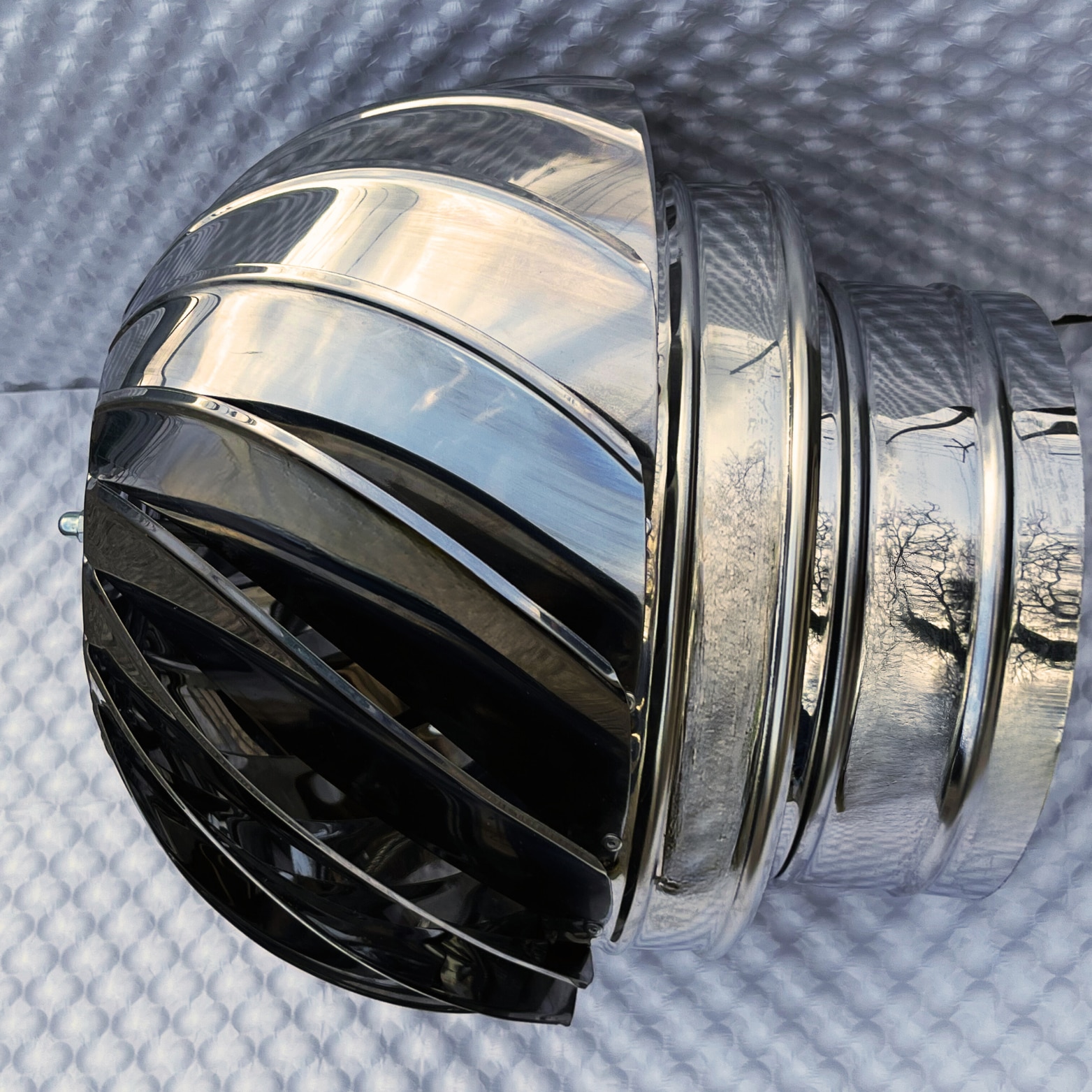 Capacul rotativ Capac pentru cos de fum Lockproo, F350 mm, ventilatie ...