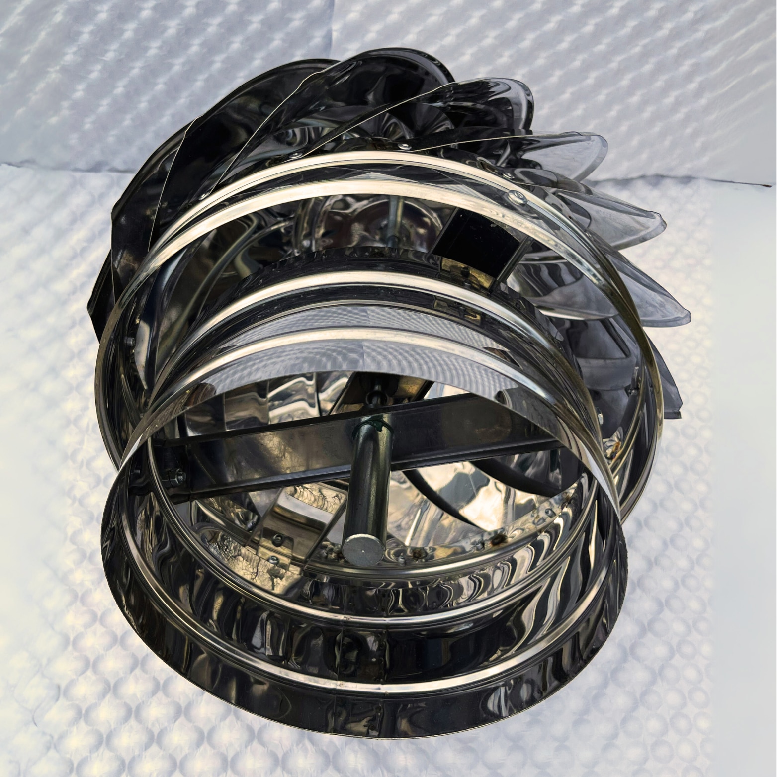 Capacul rotativ Capac pentru cos de fum Lockproo, F350 mm, ventilatie ...