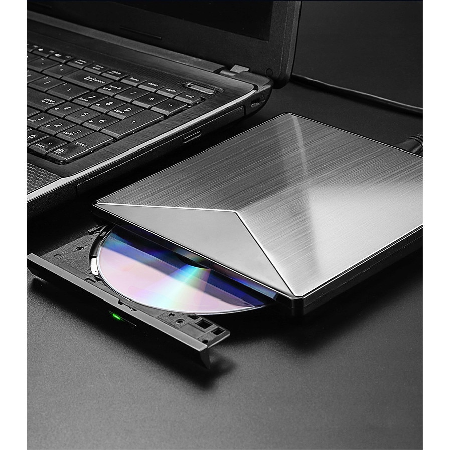 Unitate optica externa Zenwire 2in1 USB 3.0 si USB-C 3.1 DVD CD-RW ...