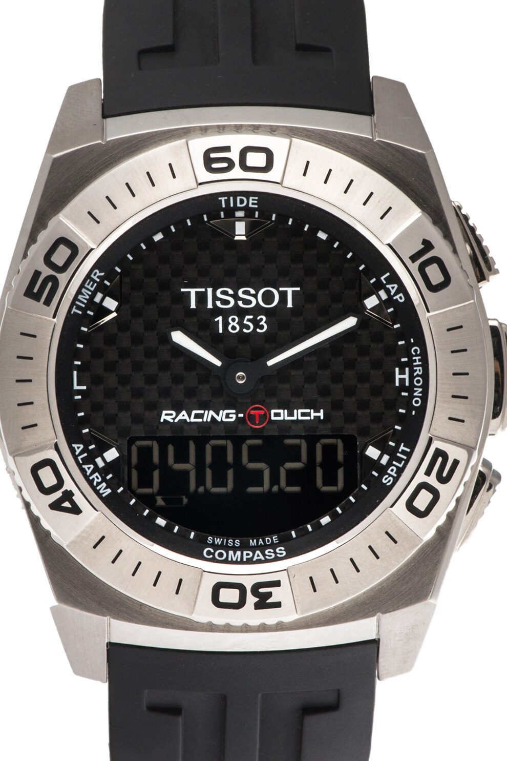 Tissot, Мултифункционален часовник Racing Touch, Черен - eMAG.bg