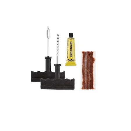Kit vulcanizare pentru reparatie pana anvelope NEXTLY, 3 snururi ...