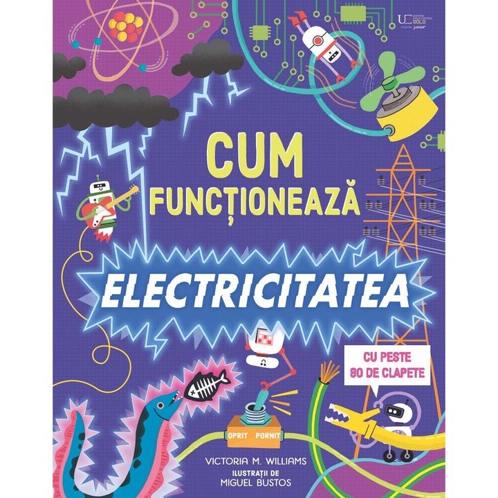 Cum functioneaza electricitatea, Carte cu clapete, Usborne Books - eMAG.ro