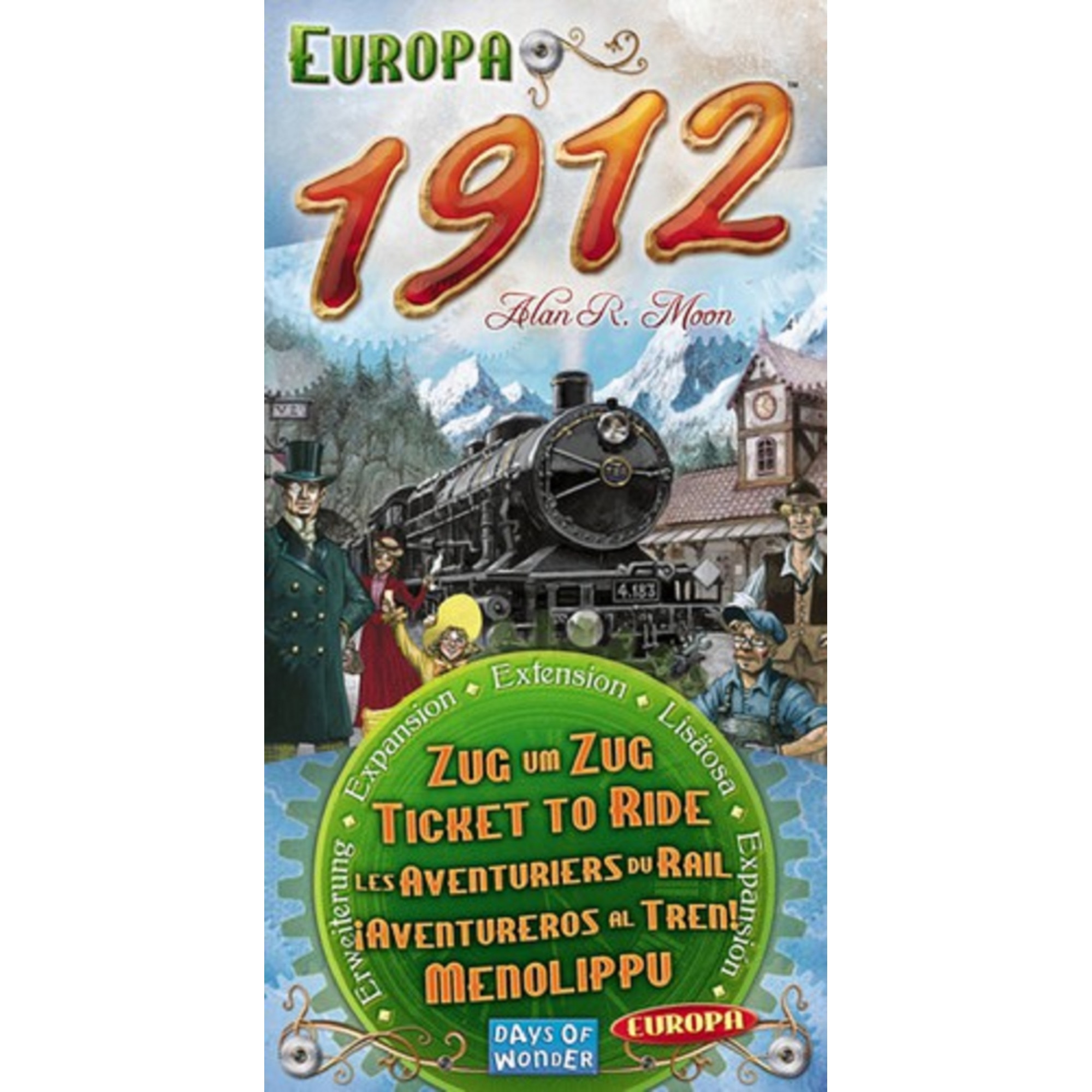 Extensie - Joc de societate - Ticket to Ride Europe: Europa 1912 ...