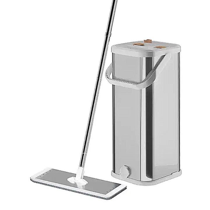 Set DreamRamp galeata mop plat din inox galeata dreptunghiulara ...