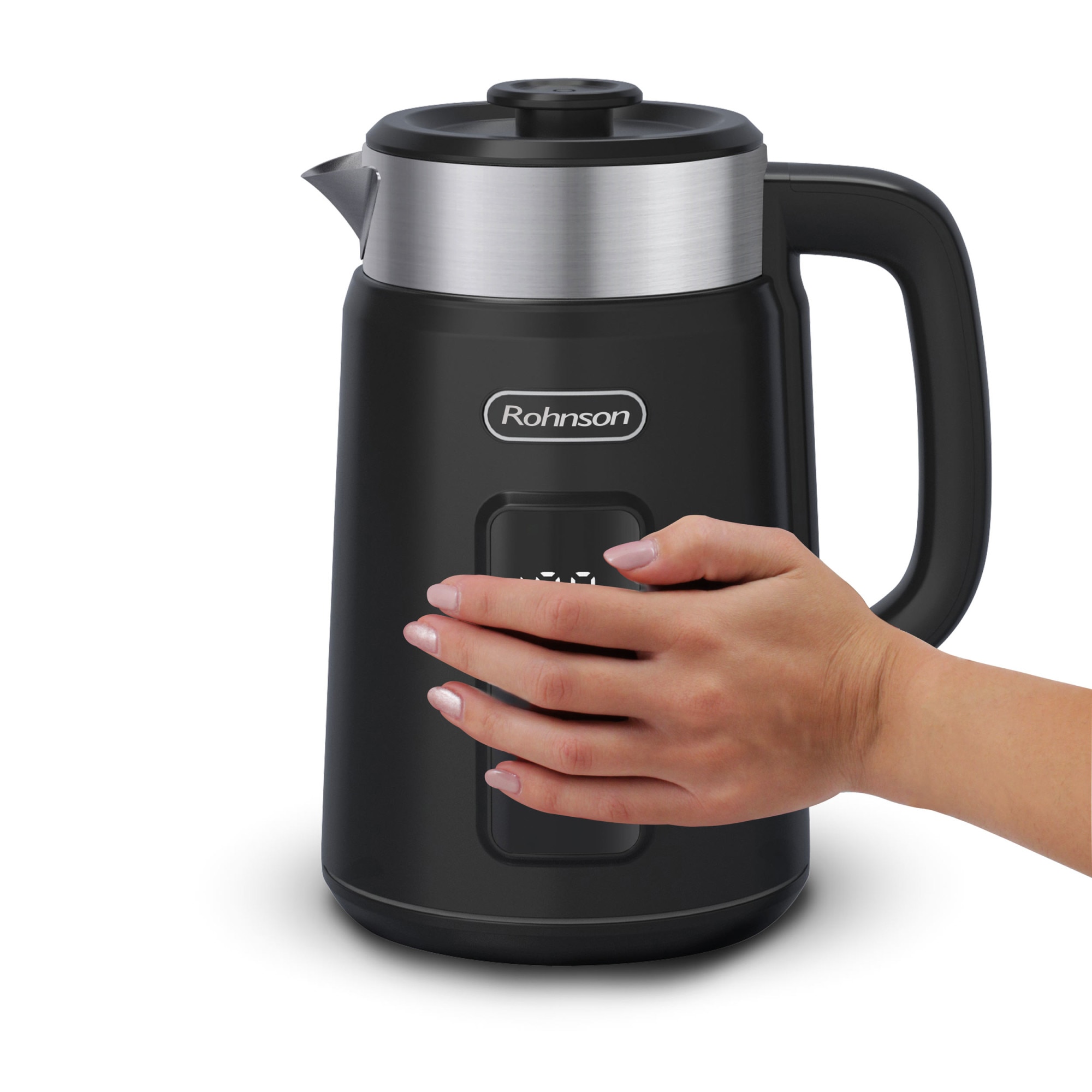 Fierbator electric Rohnson R7800, 2200 W, 1, 5 L, 7 setari de ...