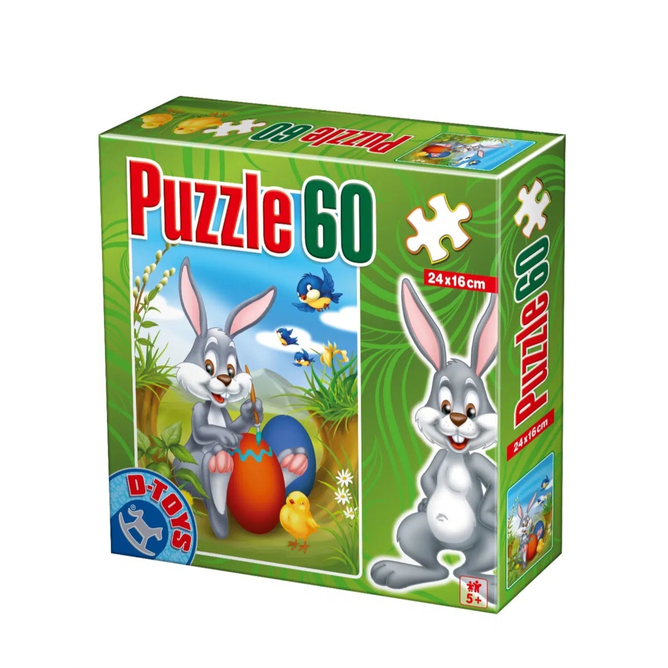 Puzzle de Paste, 60 piese - eMAG.ro