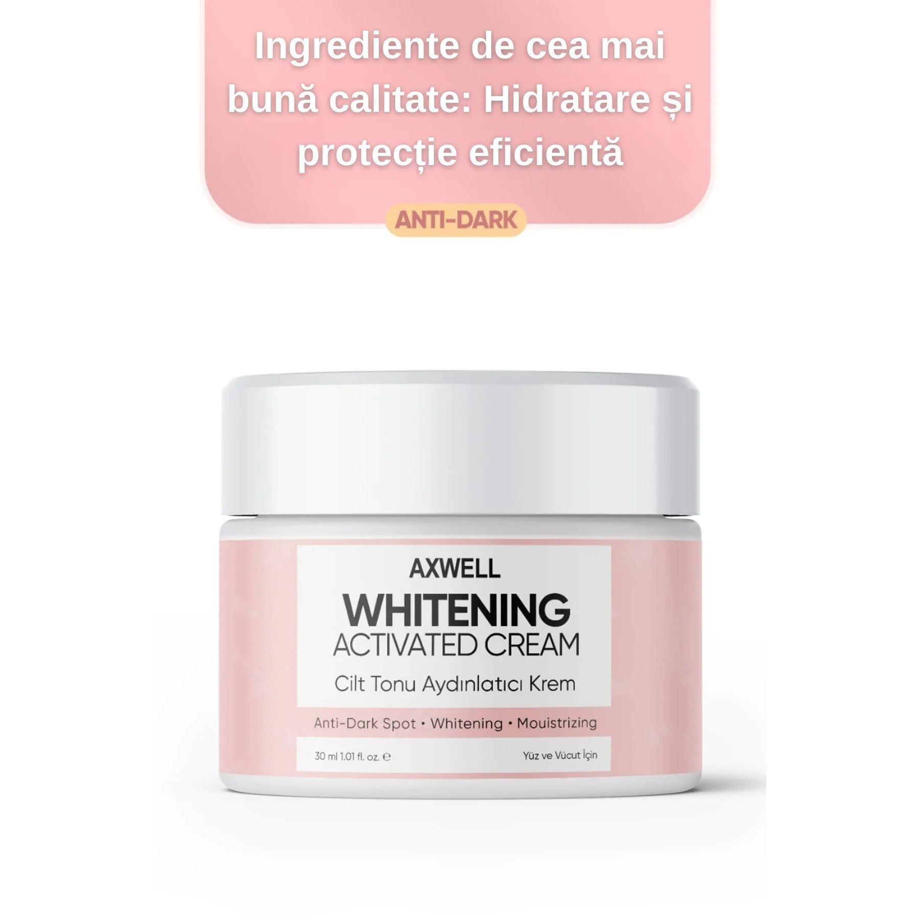 Crema de Albire a Pielii - Luminozitate Naturala, SkinBright Axwell ...