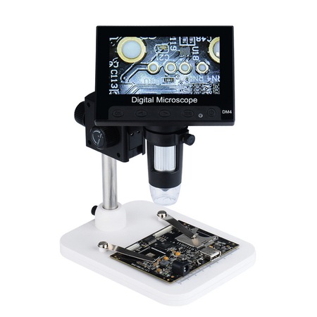 Microscop digital electronic portabil cu Ecran LCD de 4.3 inch ...
