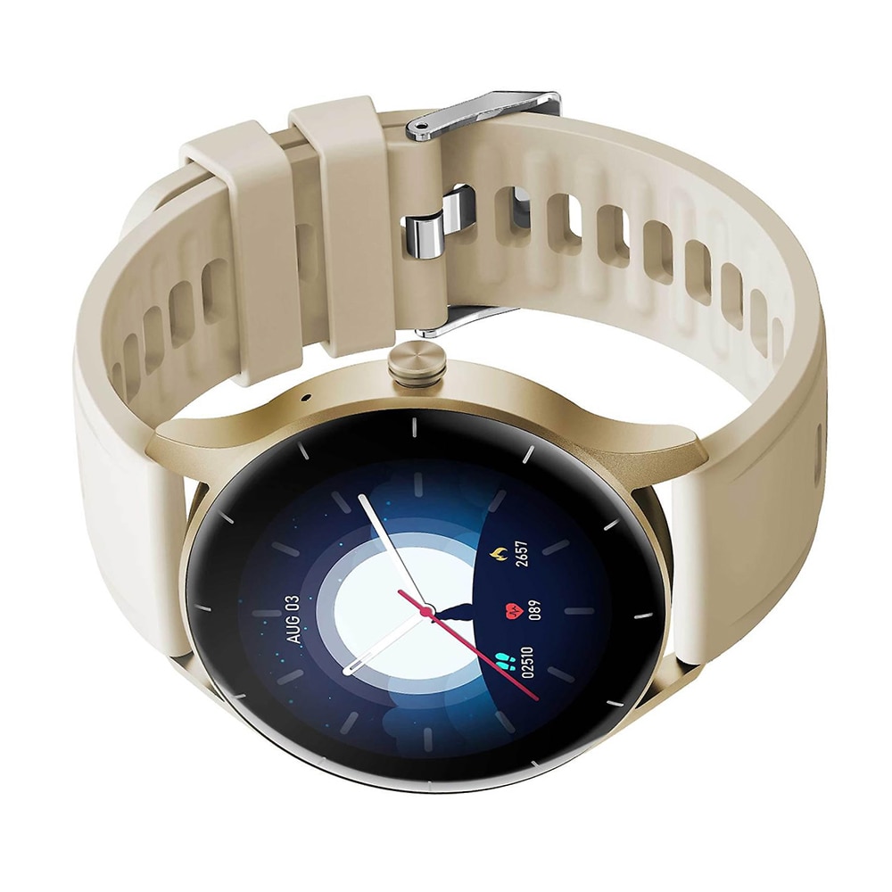 Ceas Smartwatch BEYOND Watch Moon 2 Series, Silicon Auriu - eMAG.ro