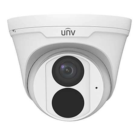Camera de supraveghere EasyStar IP, 4K, lentila 4.0mm, IR 30 metri, VCA, Microfon, PoE, Uniview ...