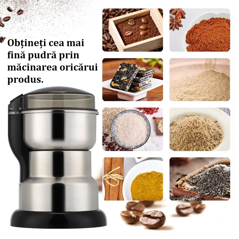 Rasnita Electrica Pentru Macinat, Universala, Putere de 400 W, 35000RPM ...