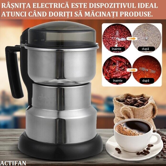 Rasnita Electrica Pentru Macinat, Universala, Putere de 400 W, 35000RPM ...