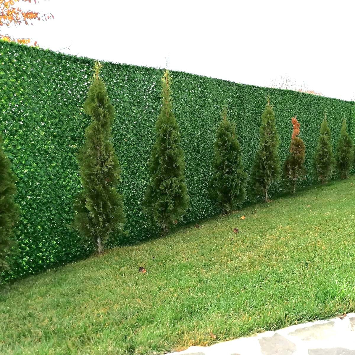 Paravan imitatie gard viu artificial, dimensiune 1.2m x 10m - eMAG.ro