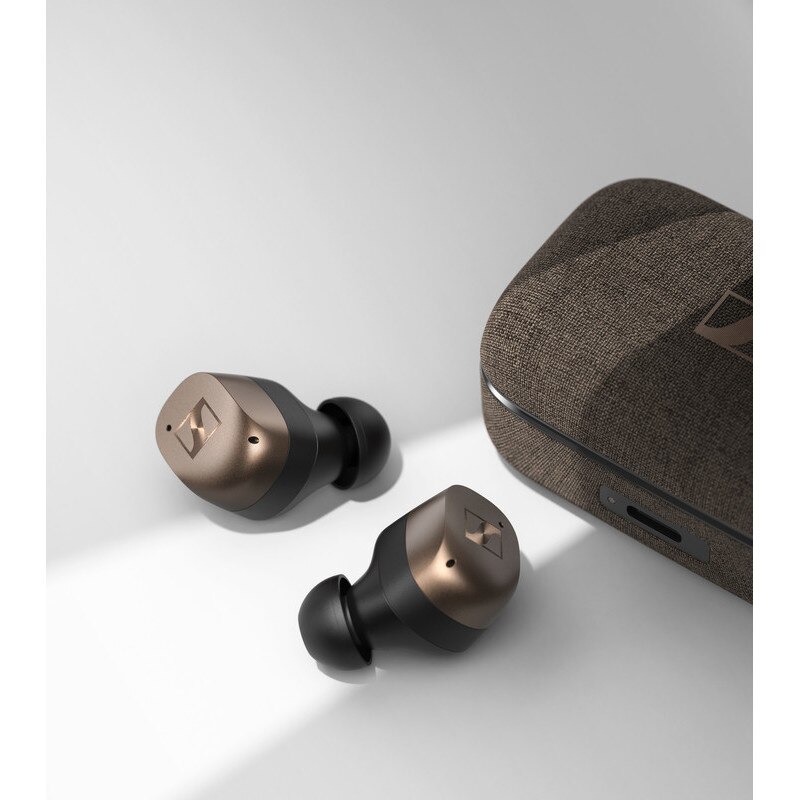 Casti in-ear Sennheiser Momentum True Wireless 4, Black Copper - eMAG.ro