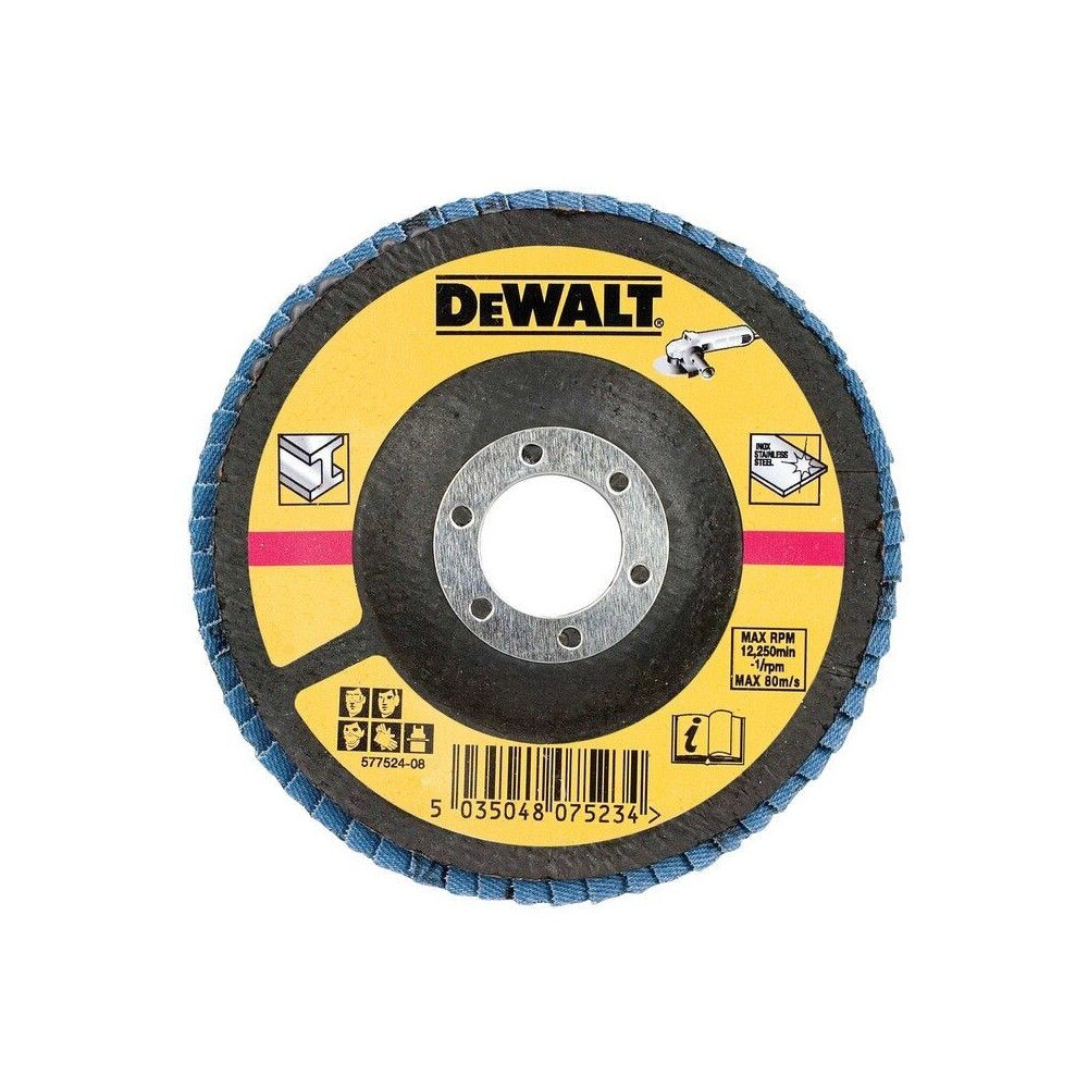 Disc lamelar pentru metal, P36, 125x22.23mm, DeWALT - eMAG.ro