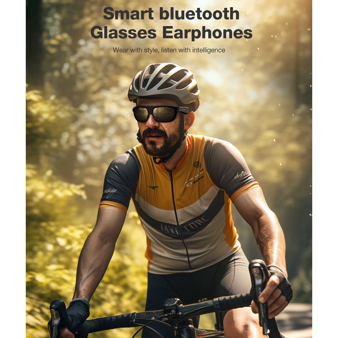 Ochelari de Soare Inteligenti Unisex, Confortabili, Usori, Bluetooth 5. ...