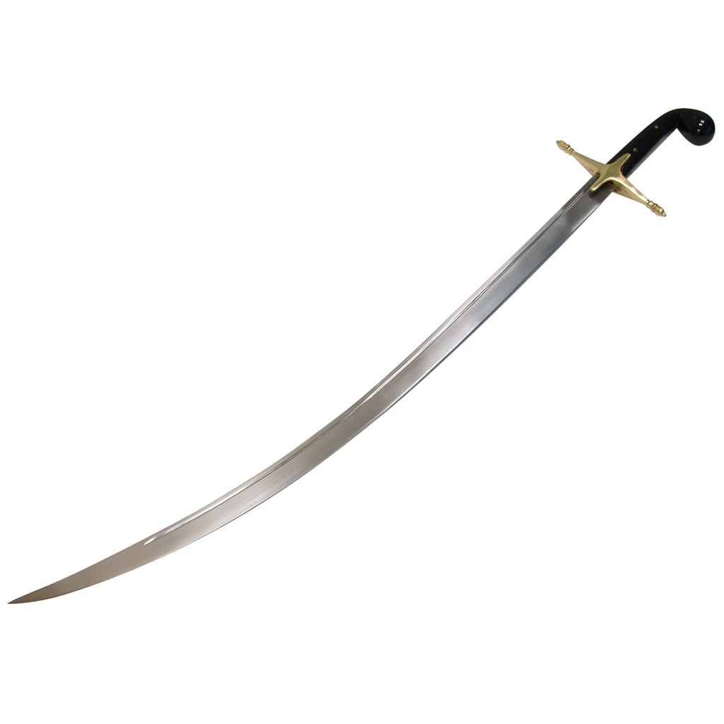 Sabie Cold Steel Shamshir, otel carbon 1055, maner lemn, teaca piele si ...