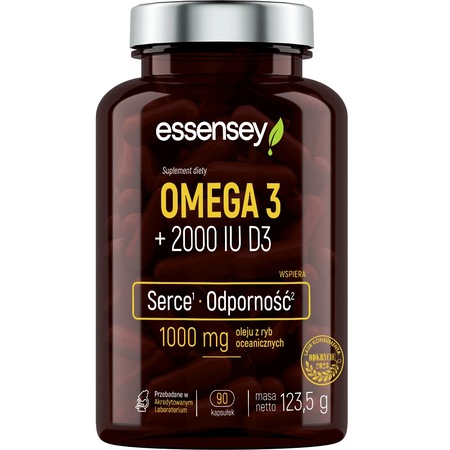 Supliment alimentar Omega 3, Essensey, 90 Capsule - eMAG.ro