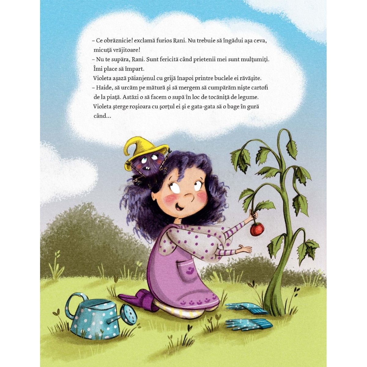 Violeta, micuta vrajitoare de gradina, Barbara Rose, Marta Balmaseda ...