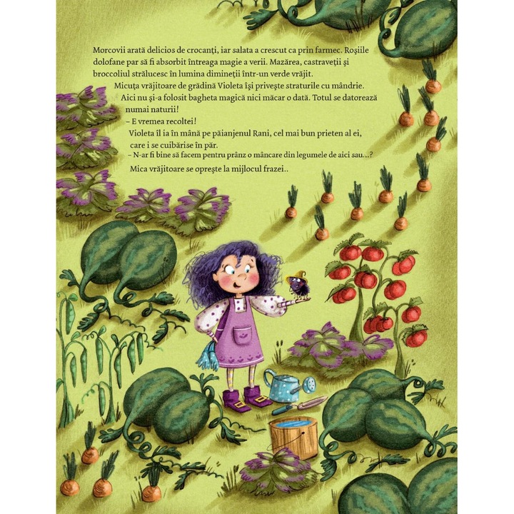 Violeta, micuta vrajitoare de gradina, Barbara Rose, Marta Balmaseda ...