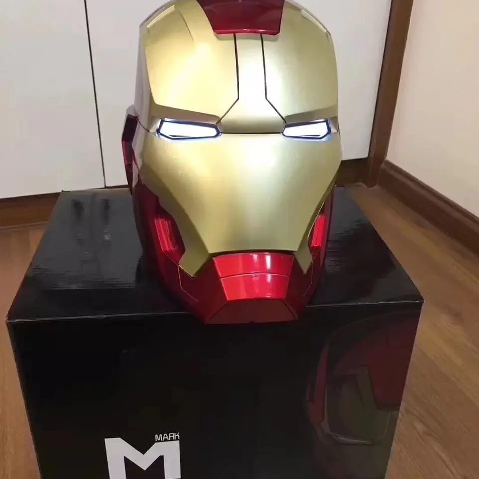 Masca / Casca electronica Marvel Legends - Avengers, Iron Man ochi ...
