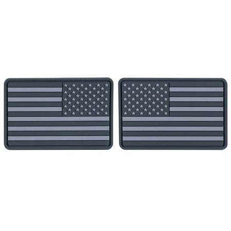 Set 2 patch-uri decorative, Patch-uri Steag USA Helikon-Tex, PVC, 9x5cm ...