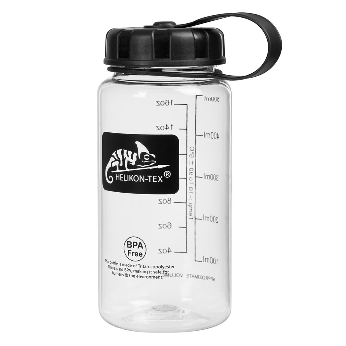 Sticla de apa, Helikon-Tex, Tritan, Transparent, 500 ml - eMAG.ro