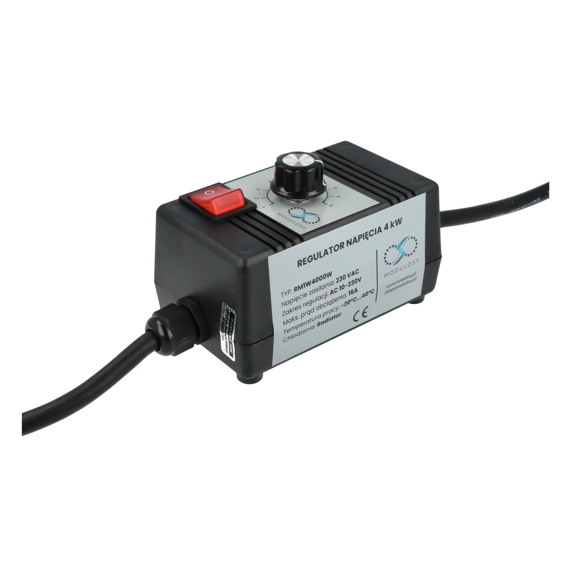 Regulator de viteza, Modulosy, Motor tensiune, Putere 4000W 230V SCHUKO ...