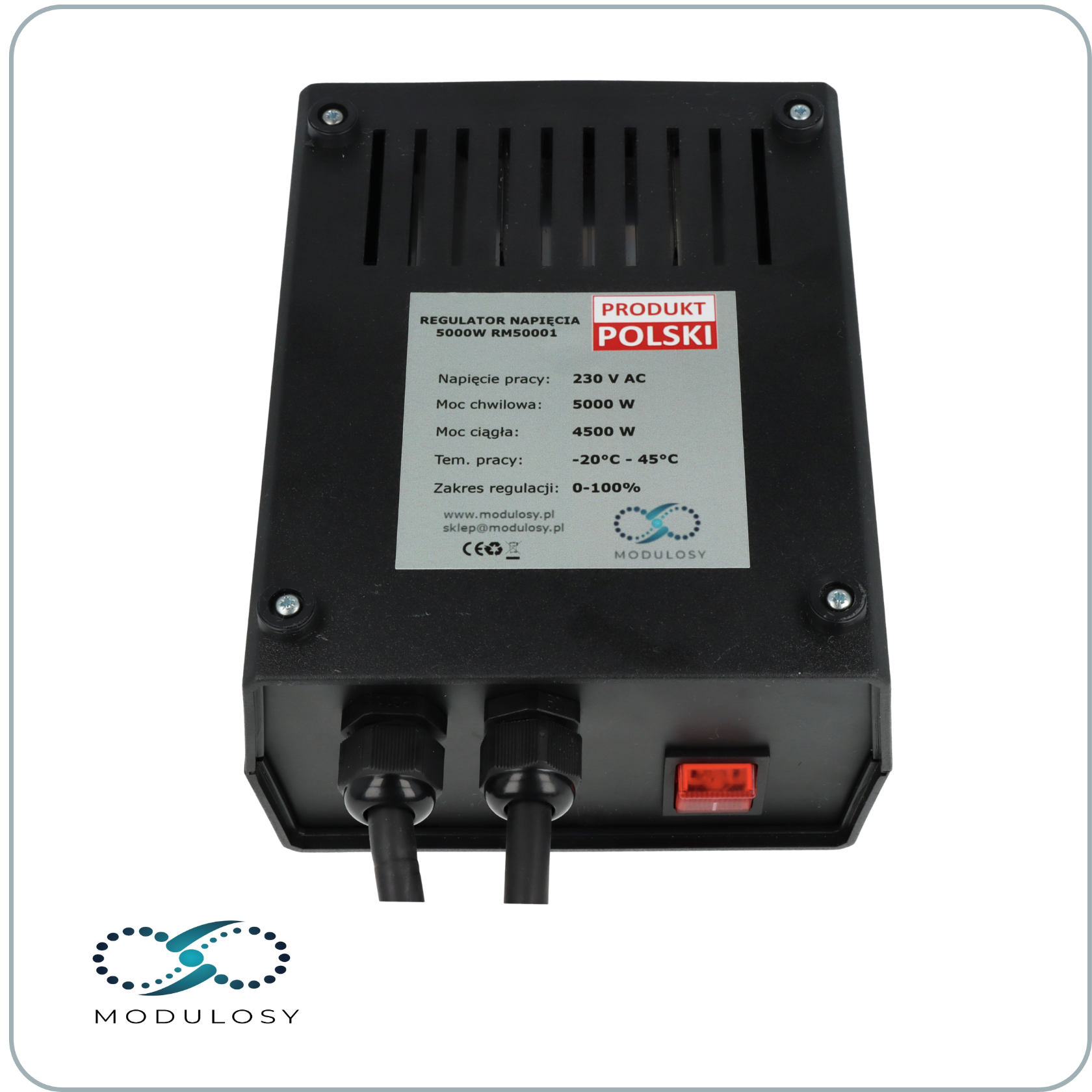 REGULATOR CONTROLATOR DE RITM DE INCALZIRE 230 V AC 5KW cu contor de ...