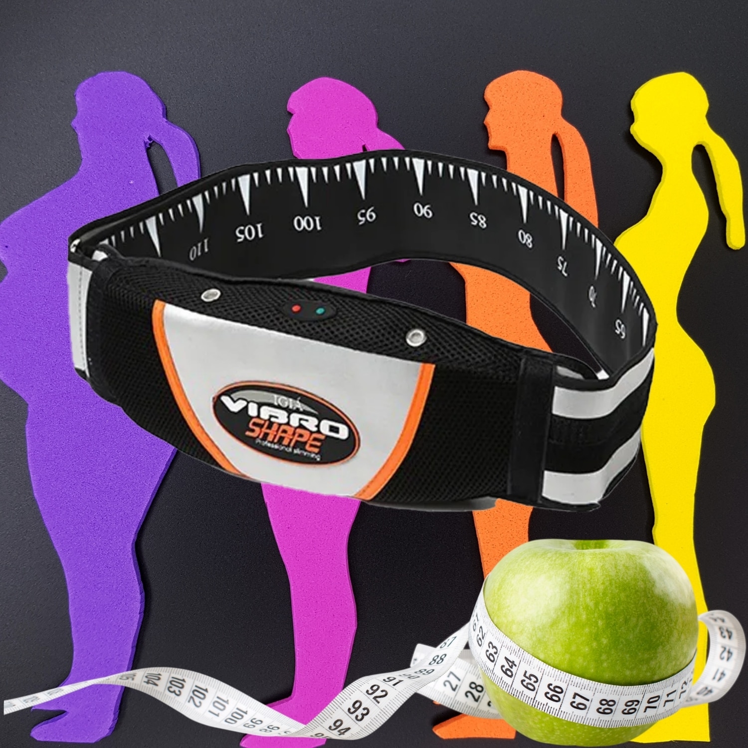 Centura abdominala de masaj GALAXIA®, slabire si modelare VIBRO SHAPE ...