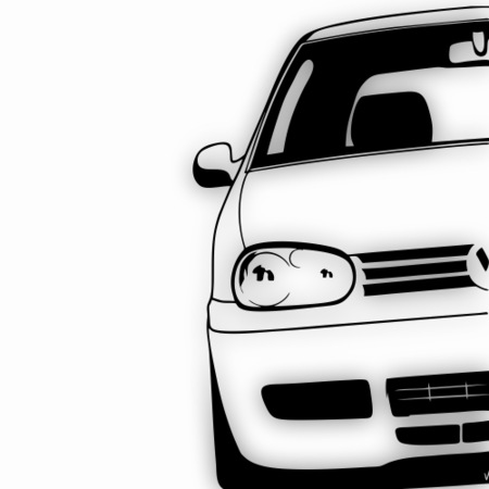 Sticker Auto Golf 4 The Good Side - 15 CM - Negru - eMAG.ro