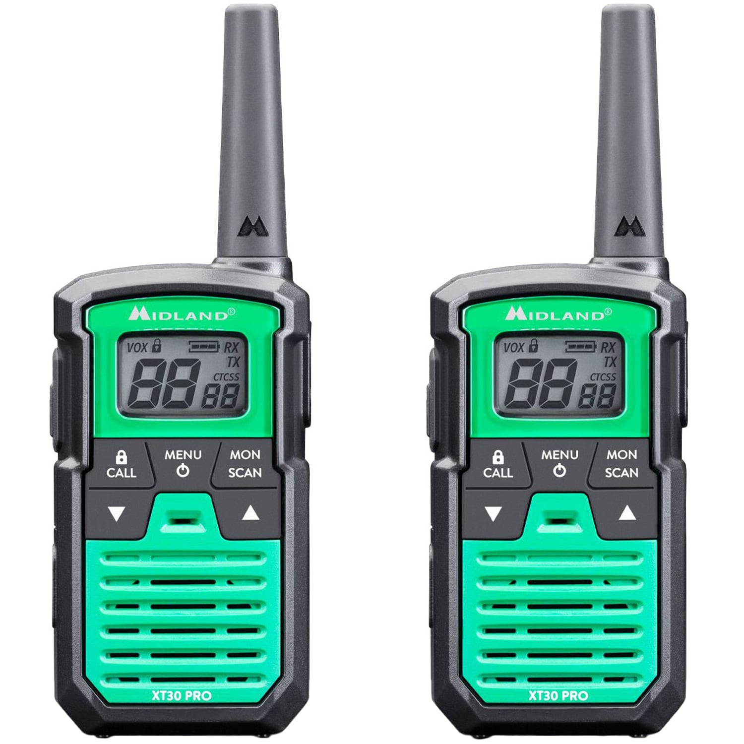 Set 2 statii radio, Midland, XT30 PRO, PMR 446 MHz, 48 x 29 x 90 mm ...