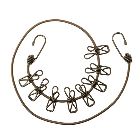 Sfoara pentru rufe Mil-Tec, 8 cleme alunecatoare, extensibila 110-250cm ...