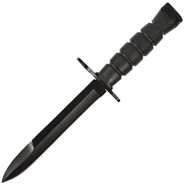 Cutit baioneta cu teaca, MIL-TEC, Inox, 170mm, negru - eMAG.ro