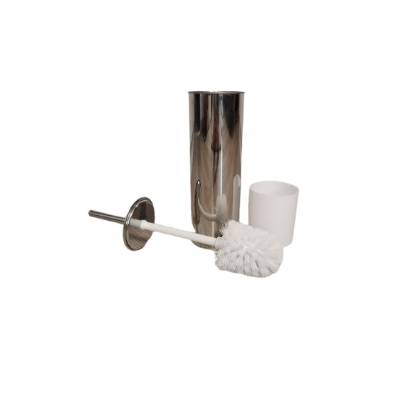 Perie WC, BRIO, inox, cu suport - eMAG.ro