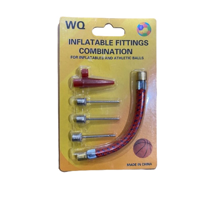 Set Cu 3 Ace De Umflat Mingea, Un Racord Pompa Auto Si Un Adaptor ...