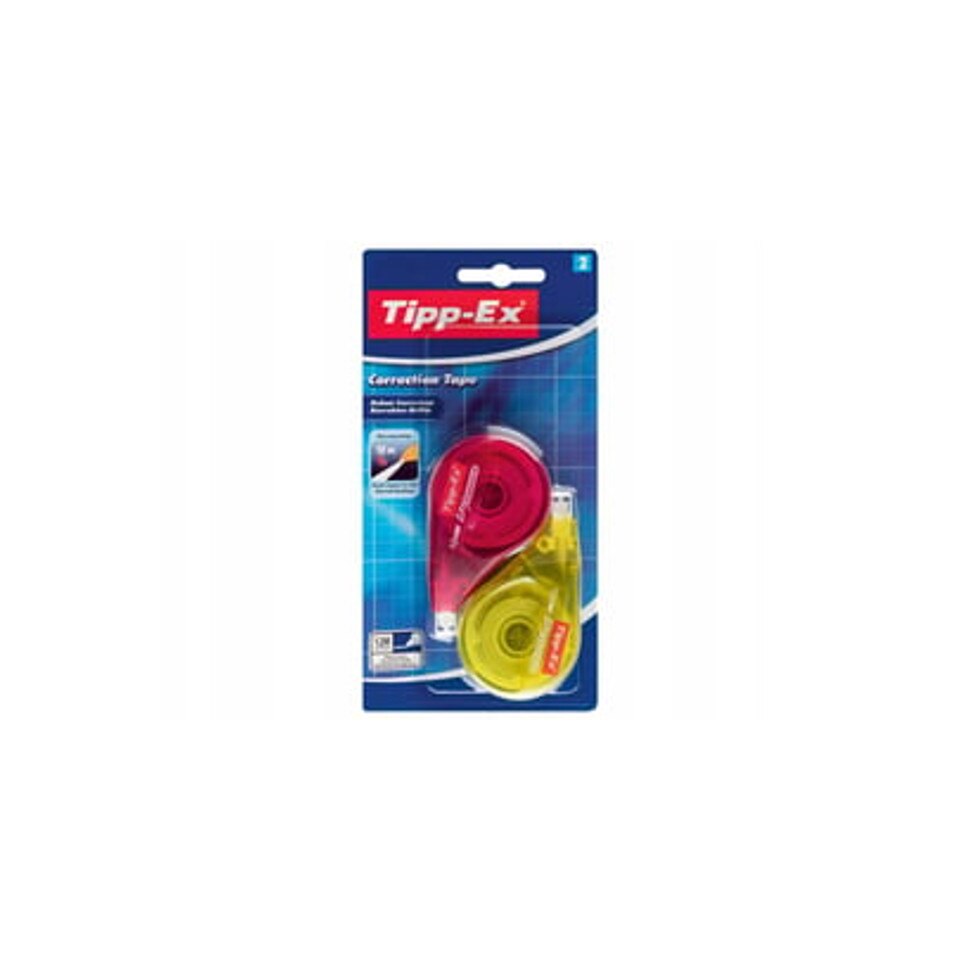 Banda corectoare, Tipp-Ex 2 buc, 12m x 4.2mm - eMAG.ro