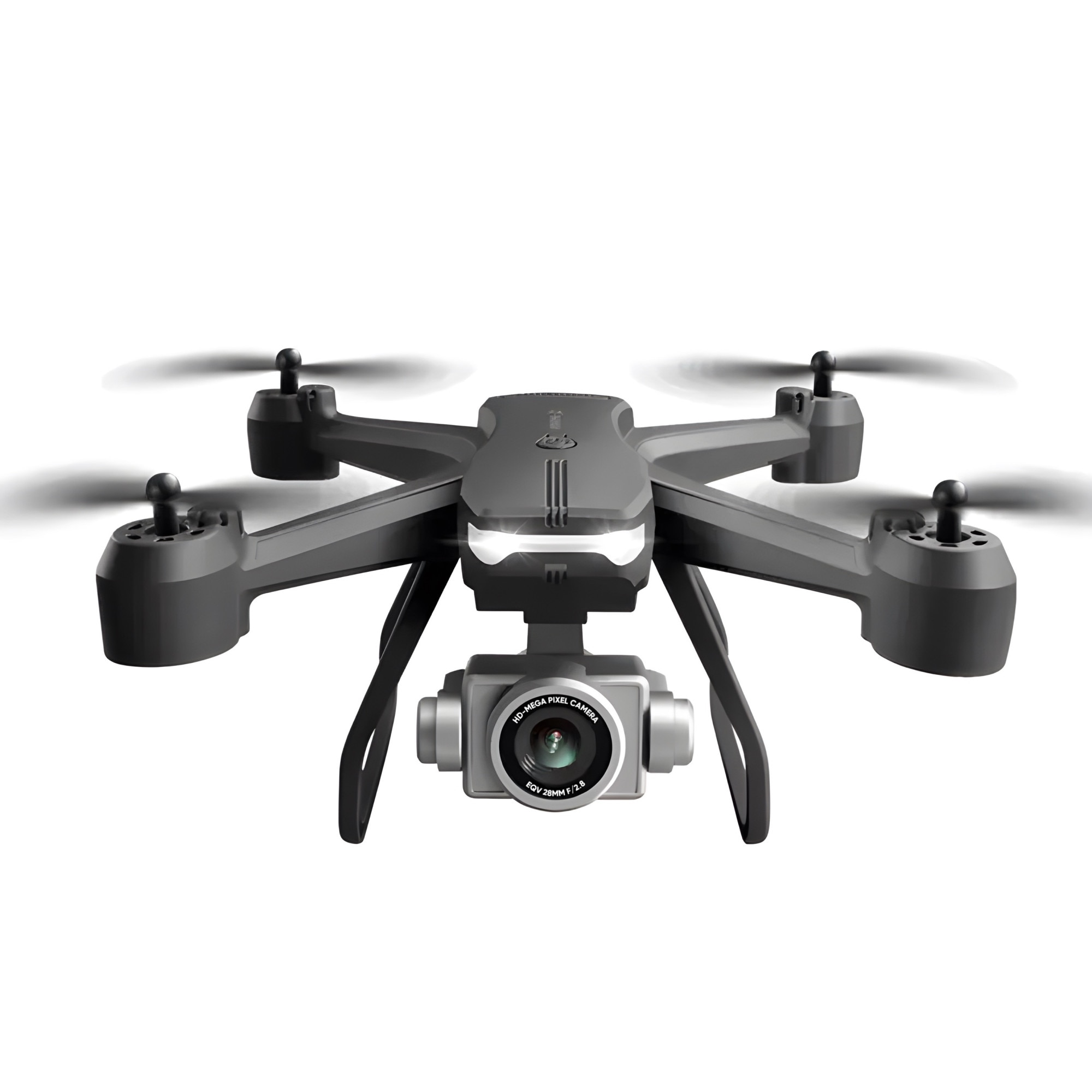 Drona cu camera dubla si GPS, HexaCraft, Camera frontala 6K, camera ...