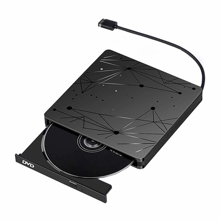 Unitate optica Externa CD/DVD ROM Player pentru Mini PC Laptop Wins XP ...