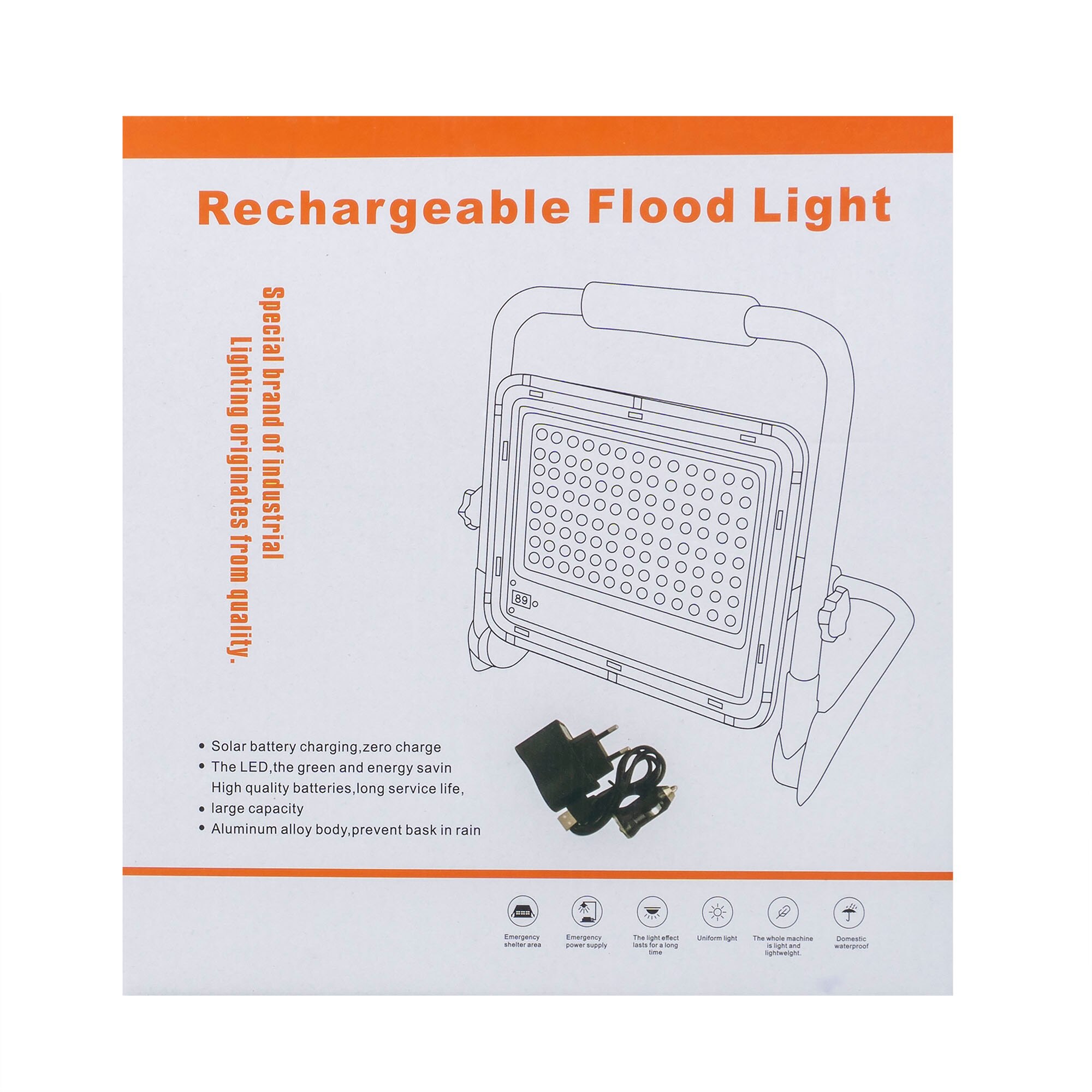 Proiector led portabil, 2 moduri de iluminat, USB, 200W, Z-TOOLS / ZTS 8223 - eMAG.ro