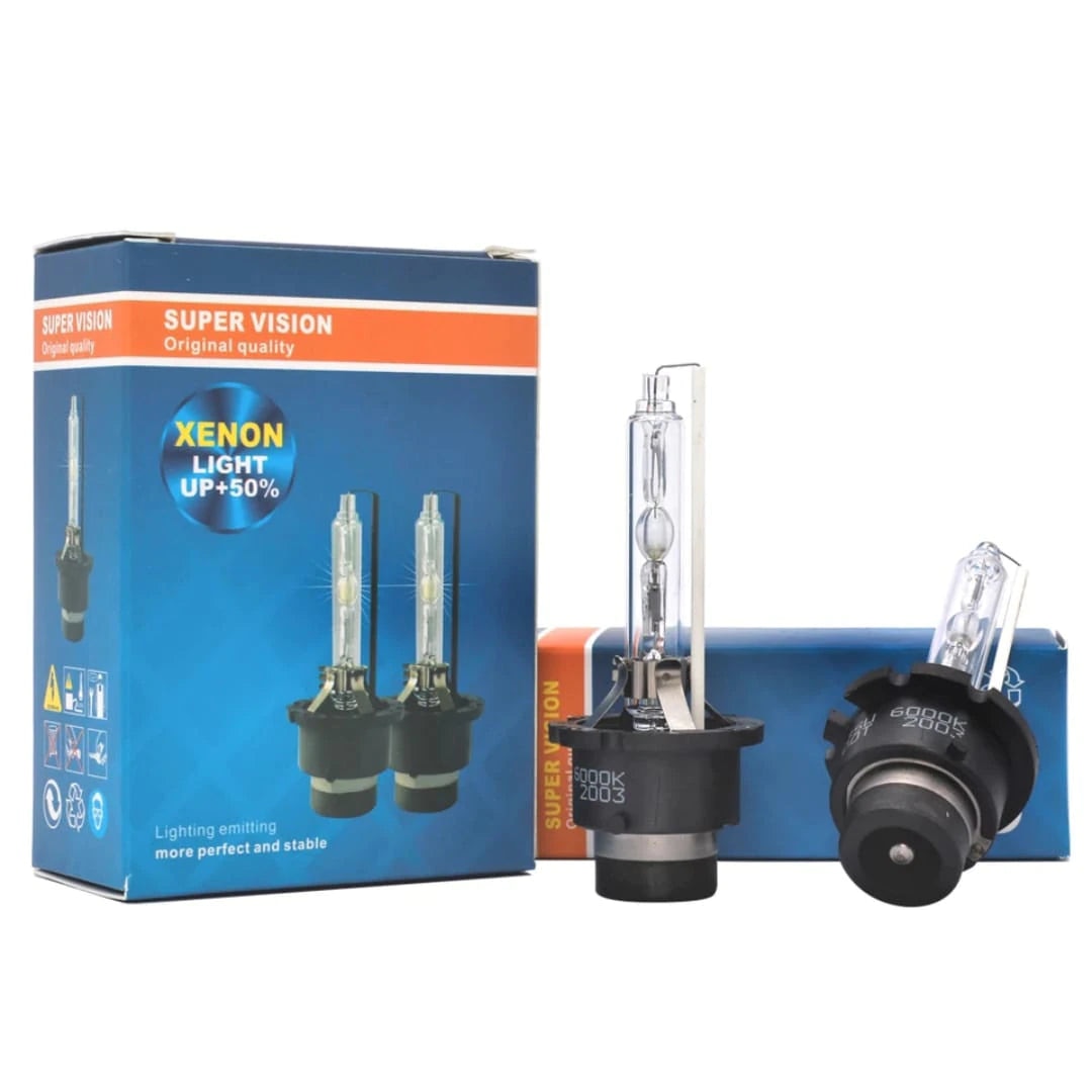 Set 2 Becuri Xenon D2S Auto pentru Far, 6000K 35W - eMAG.ro