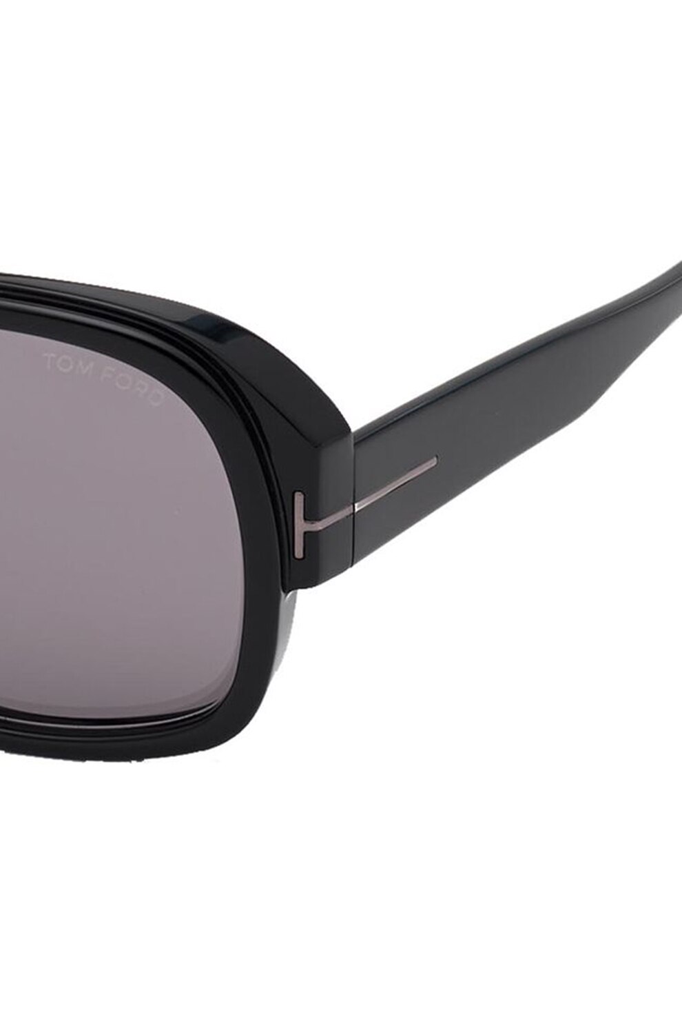 Tom Ford, Ochelari de soare patrati cu detalii metalice, Negru, 60-13 ...