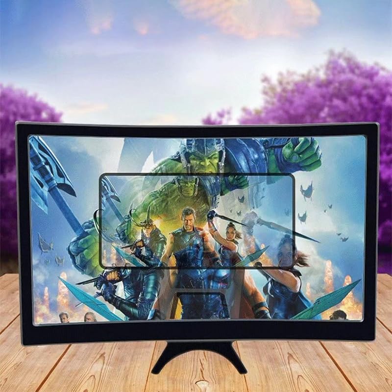 Lupa Ecran Telefon, SIHOiSi, Ecran Curbat 12 inch, 25x16cm, Gri - eMAG.ro