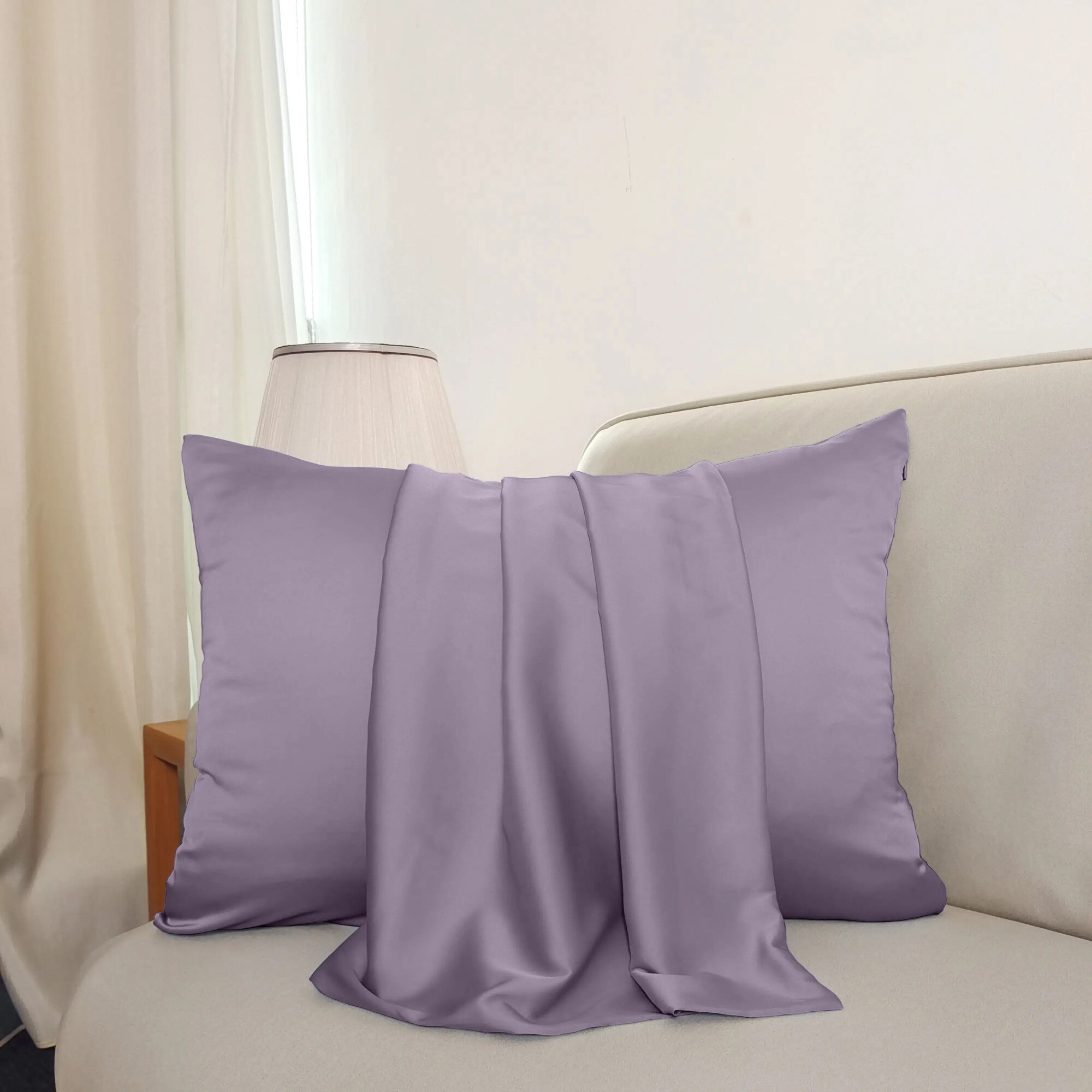 Fata de Perna din Satin cu Protectie pentru Par si Ten, Marinela Radu ...