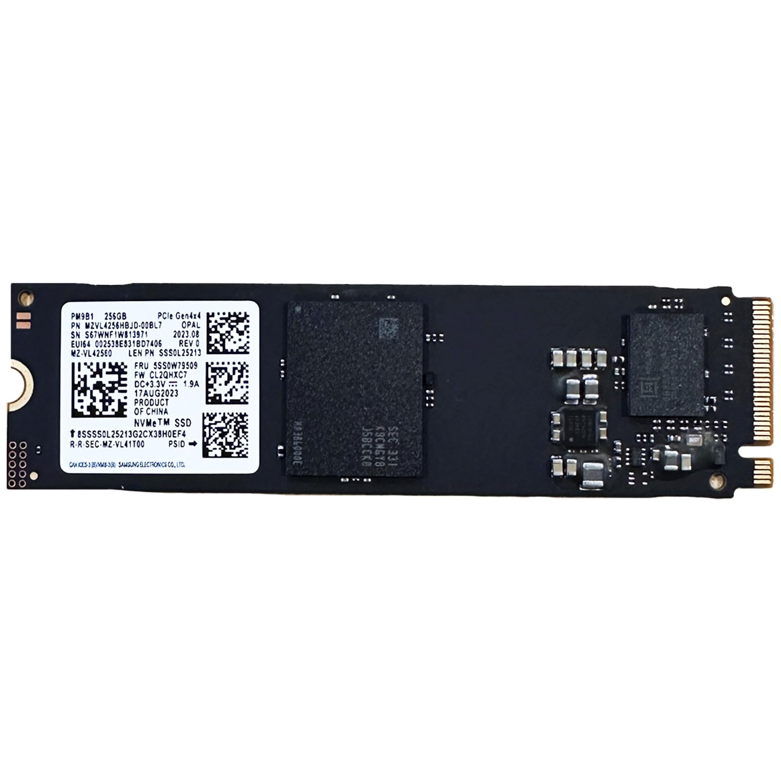 SSD Samsung PM9B1 256GB M.2 PCI-e GEN 4X4 NVME SSD 80 mm 2280, bulk ...