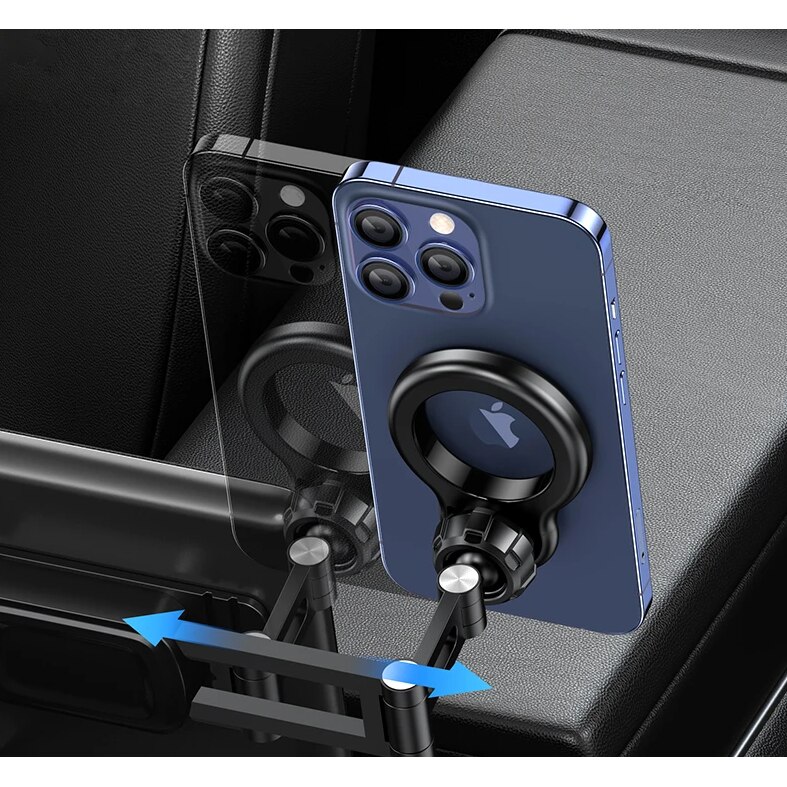 Suport auto magnetic pentru telefon, compatibil MagSafe, cu montare pe ...